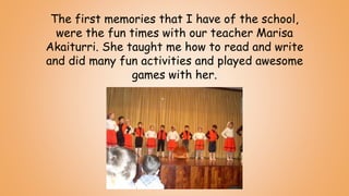 My experience at school | PPTX