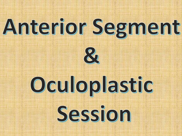 My experience in FRCS Glasgow ophthalmology | PPTX | Eye and Vision ...