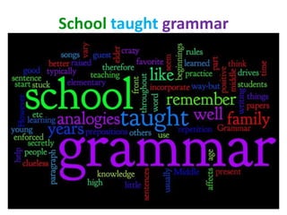 My experience learning english | PPTX