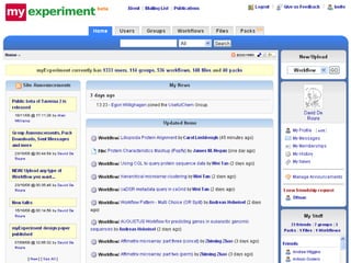 myExperiment - Defining the Social Virtual Research Environment | PPT