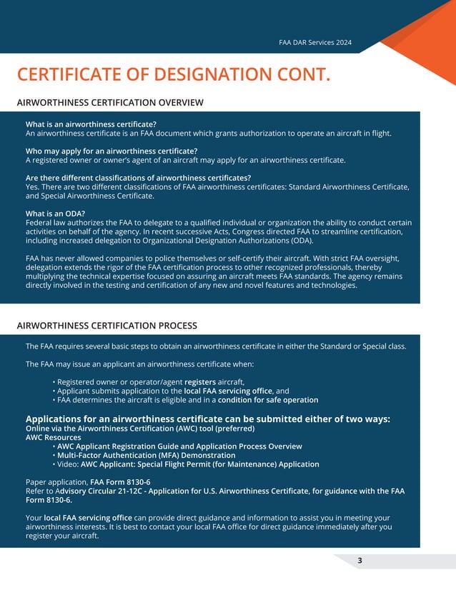 Simplify Aviation Certification with Reliable FAA DAR Services | PDF