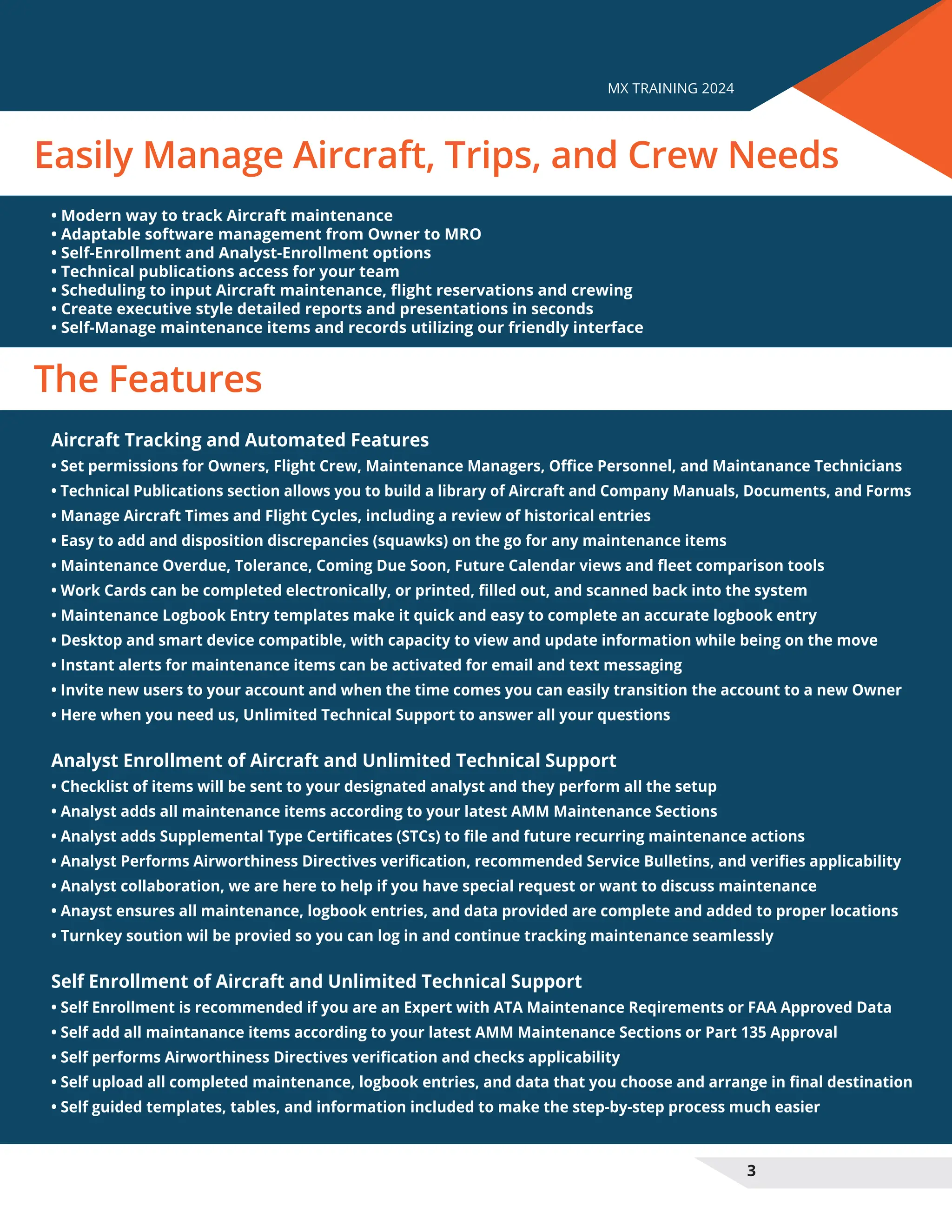 Take Advantage of Mx Tracking Flight Scheduling Solutions to Streamline ...
