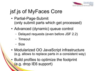MyFaces Universe at ApacheCon | PPT