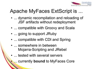 MyFaces Universe at ApacheCon | PPT