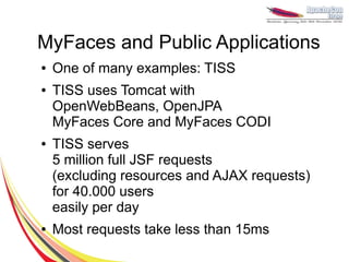 MyFaces Universe at ApacheCon | PPT