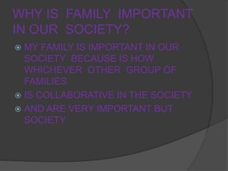 My family | PPTX