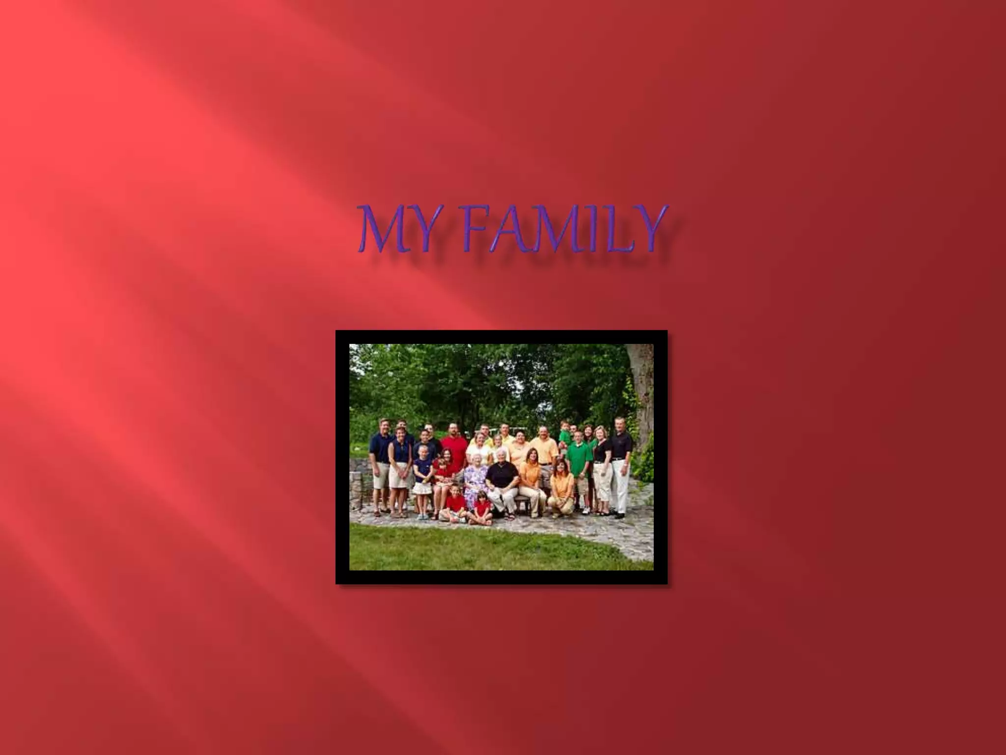 My family | PPTX