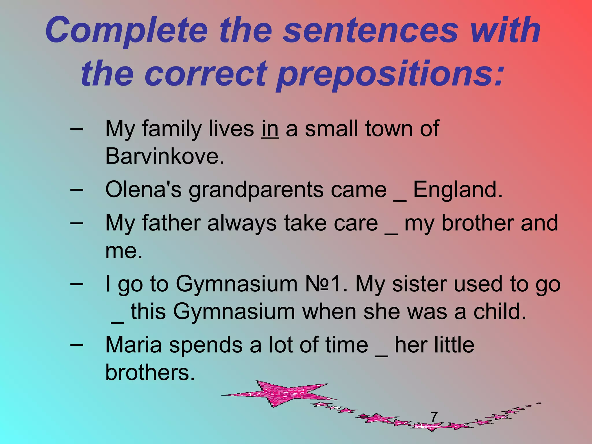 My Family and Friends | PPT