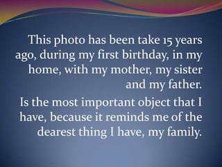 My family and i | PPTX