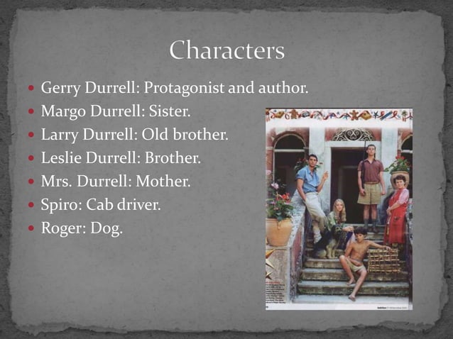 My family and other animals | PPTX