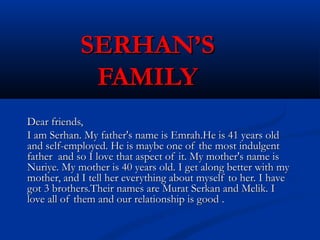My family and room | PPT