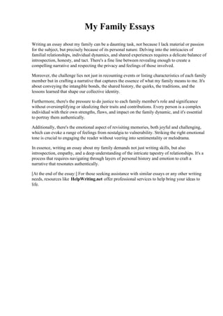 My Family Essays.pdf