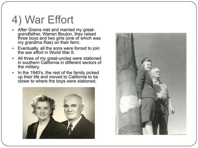 My family history project final | PPT