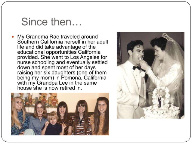 My family history project final | PPT