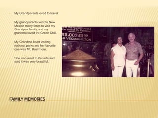 My family interview | PPTX