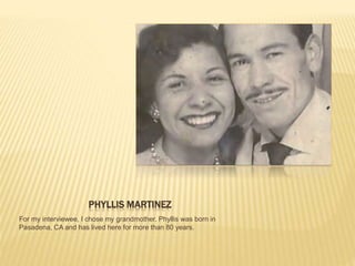 My family interview | PPT