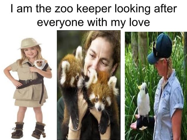 My family lives in a zoo | PPT