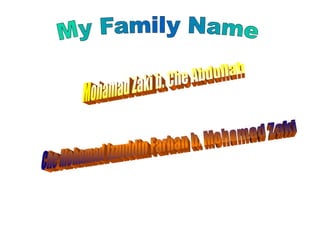 My family name | PDF