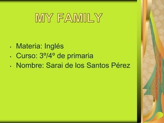 MY FAMILY (Simpsons)power point.pptx