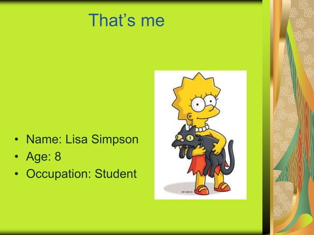 MY FAMILY (Simpsons)power point.pptx