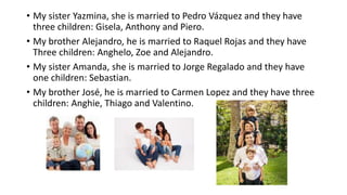 My family tree anda describe your family | PPTX