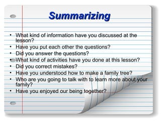 My Family Tree | PPT