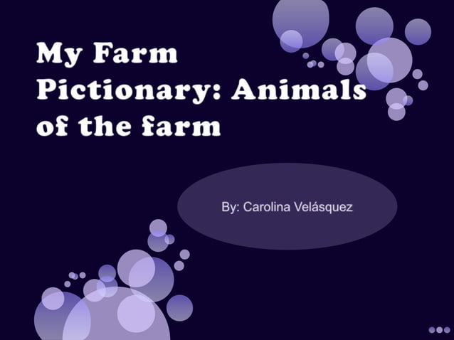 My farm pictionary | PPTX | Birds | Pets