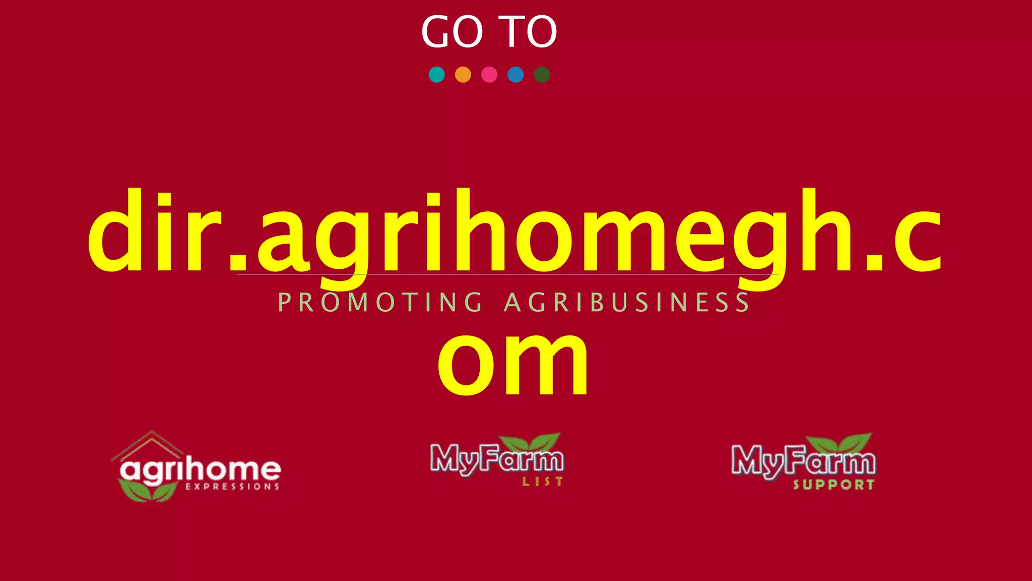 MyFarm List - Directory for agribusiness | PPTX | Agriculture | Industries