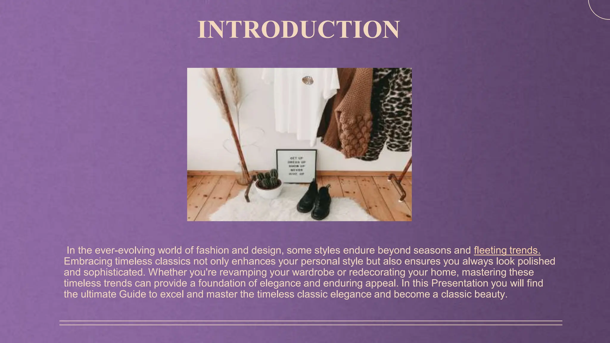 My Fashion PPT is my presentation on fashion and Trendss | PPT