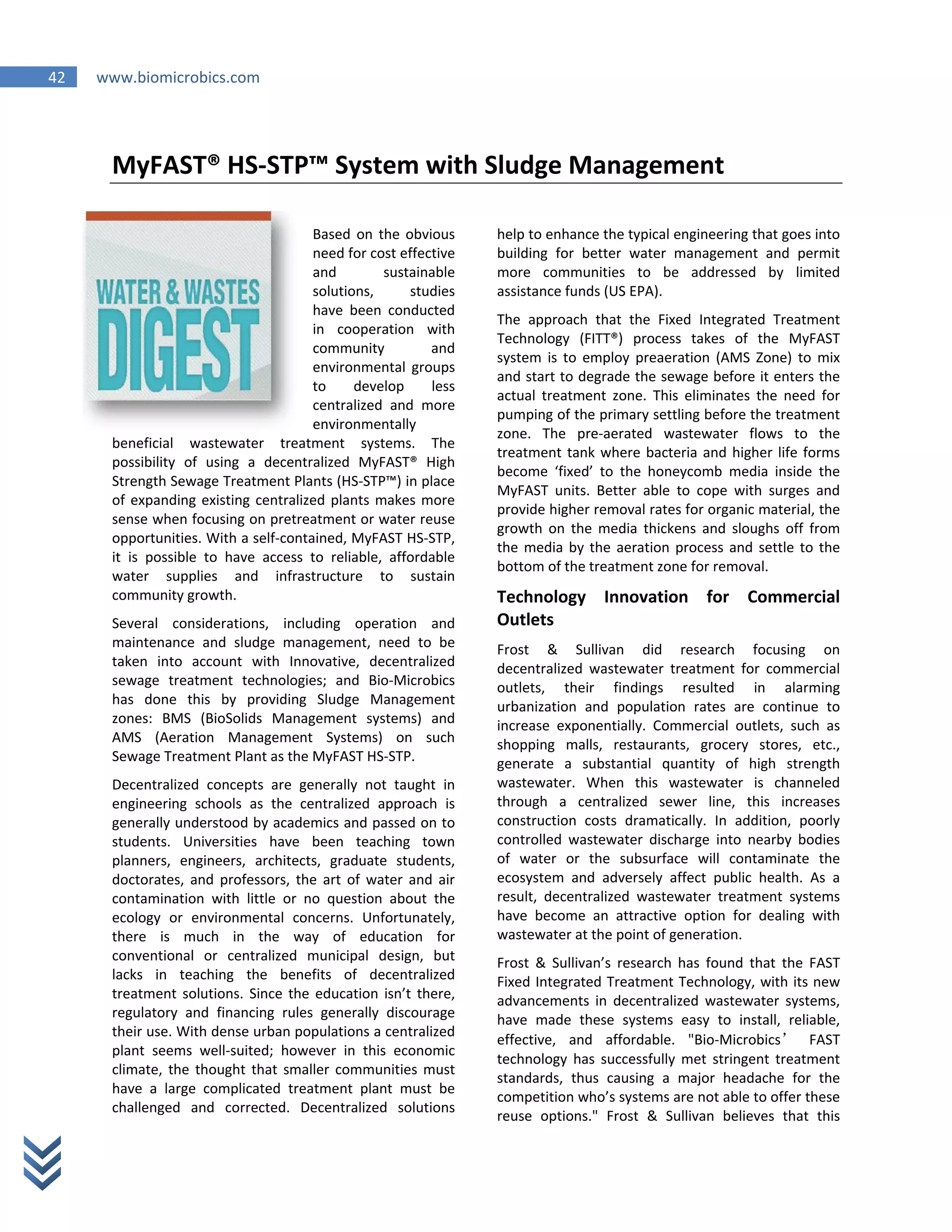 MyFAST® & MacroFITT® HS-STP® (from 32 m3 to 7400 m3 flows ...