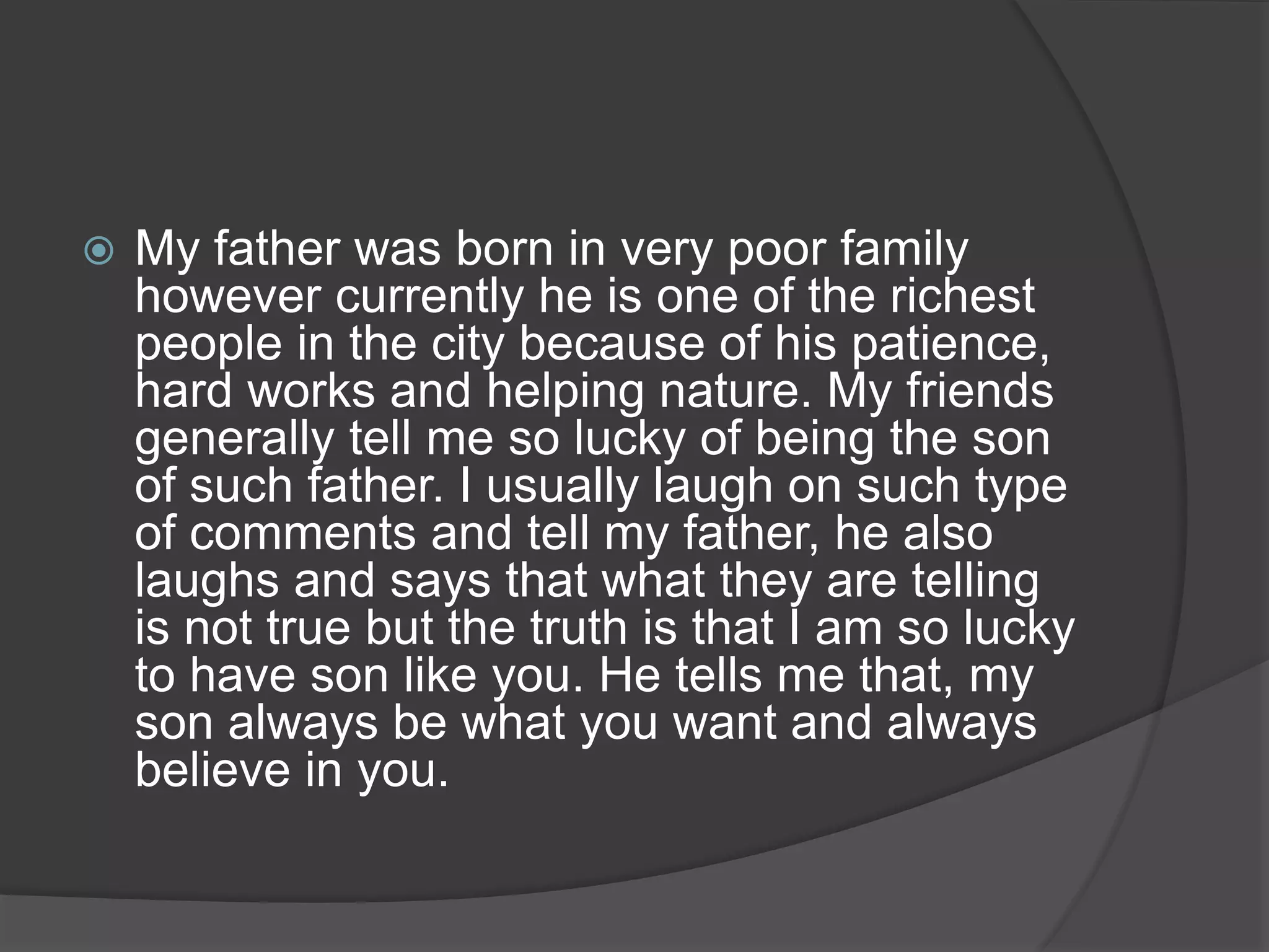 My father | PPTX