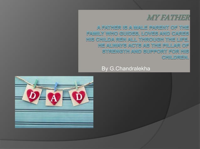 My father | PPTX