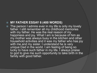 My father | PPTX