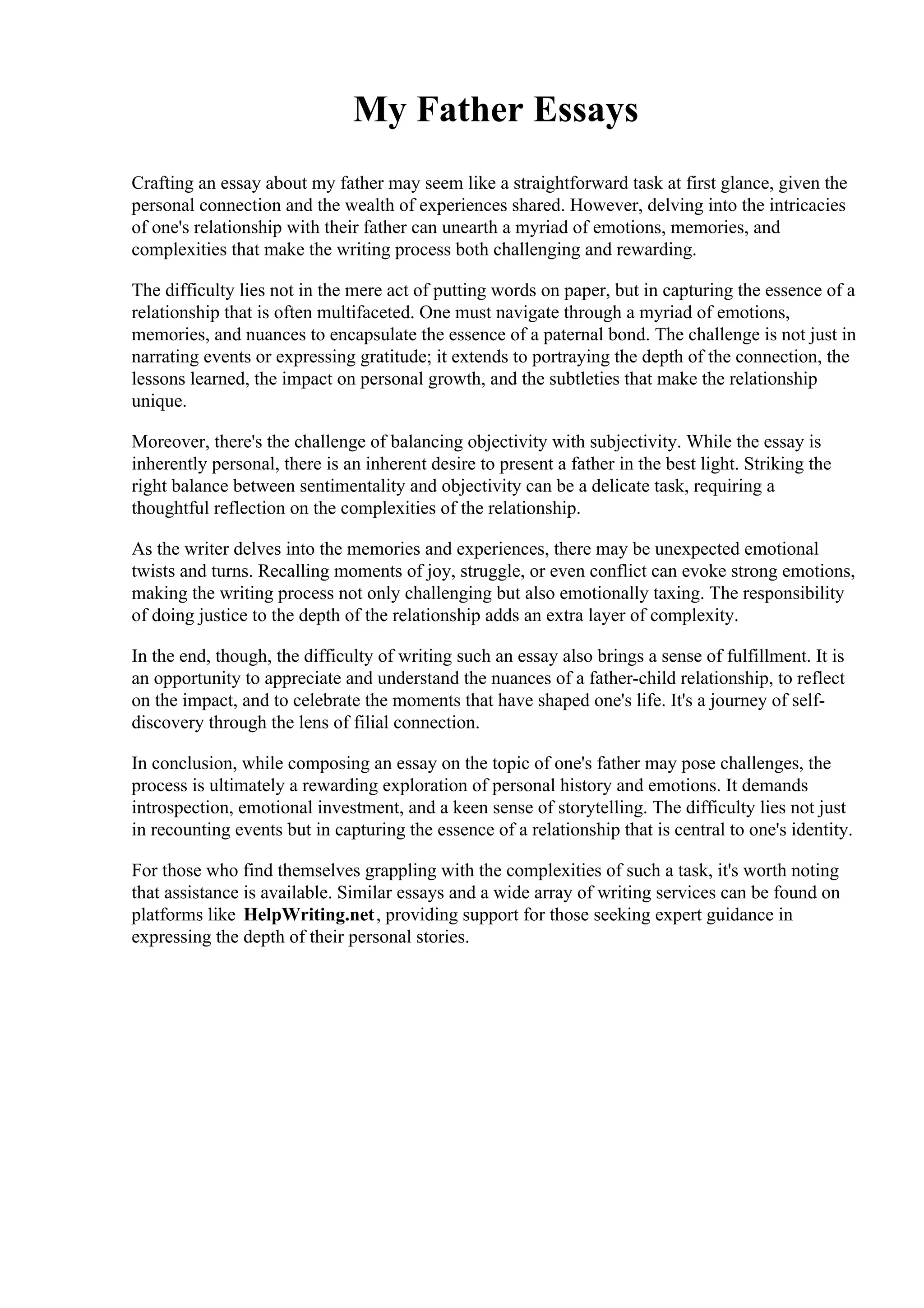 My Father Essays.pdf