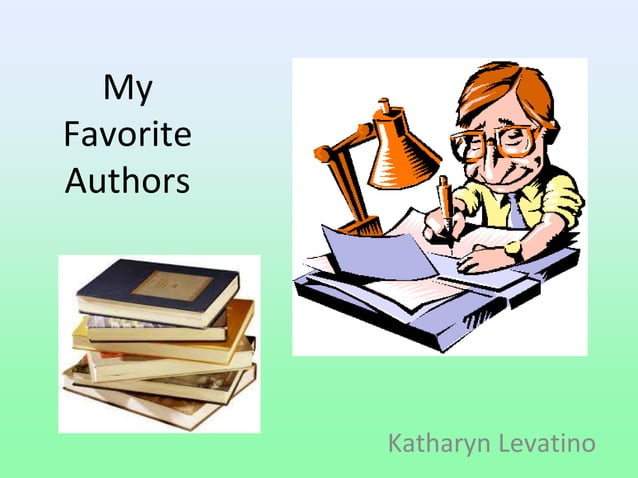 My Favorite Authors | PPTX