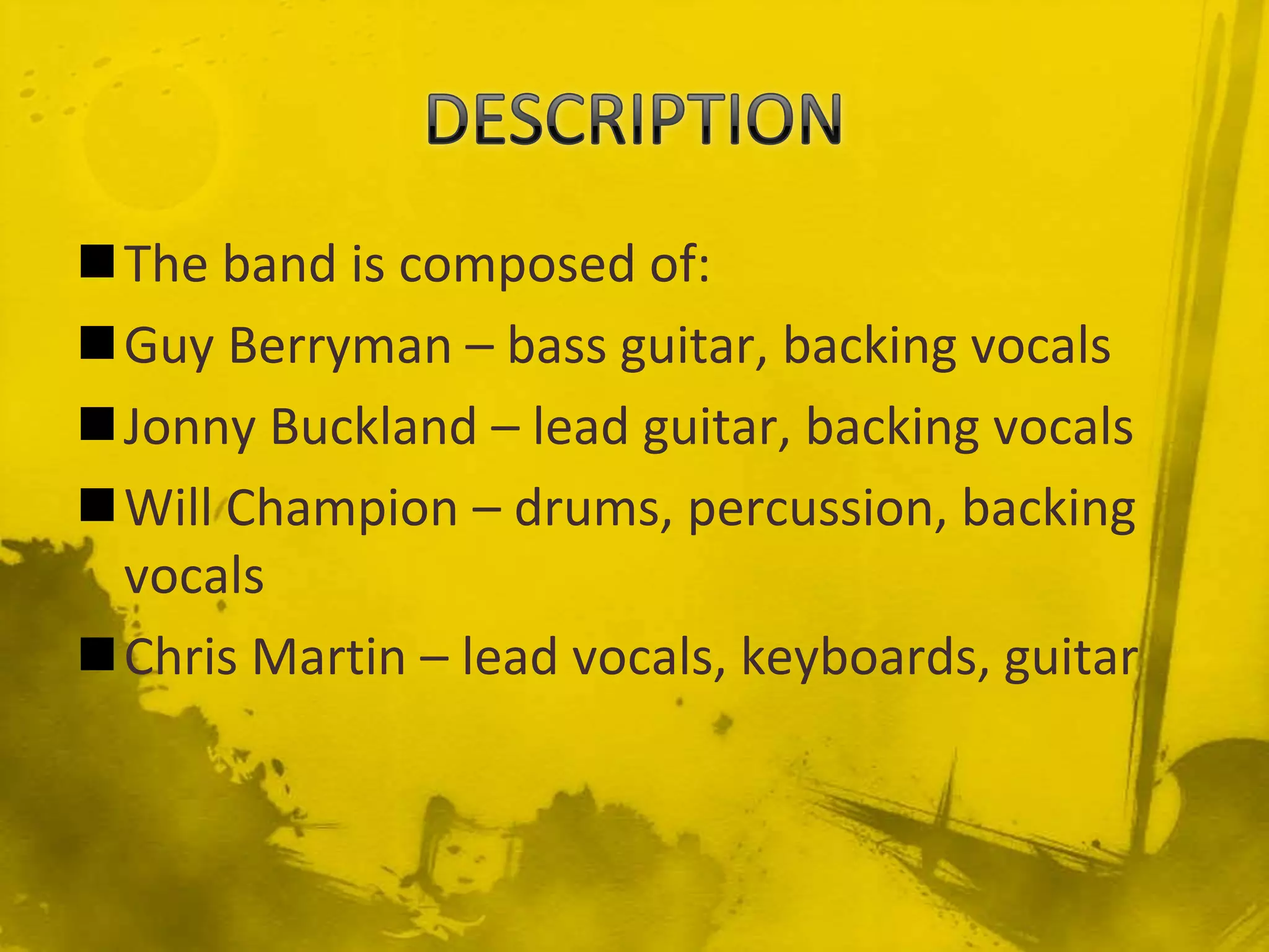 My favorite band | PPTX