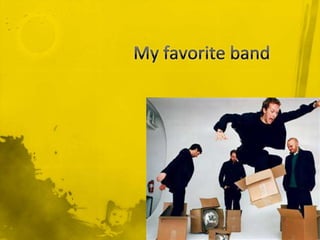 My favorite band | PPTX