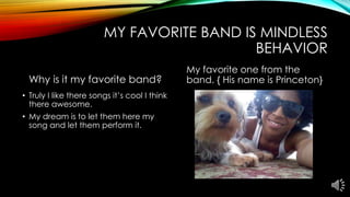 My favorite band | PPTX