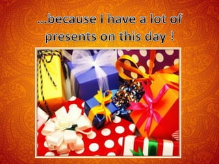 My favorite holiday | PPTX | National & Civic Holidays | Holidays