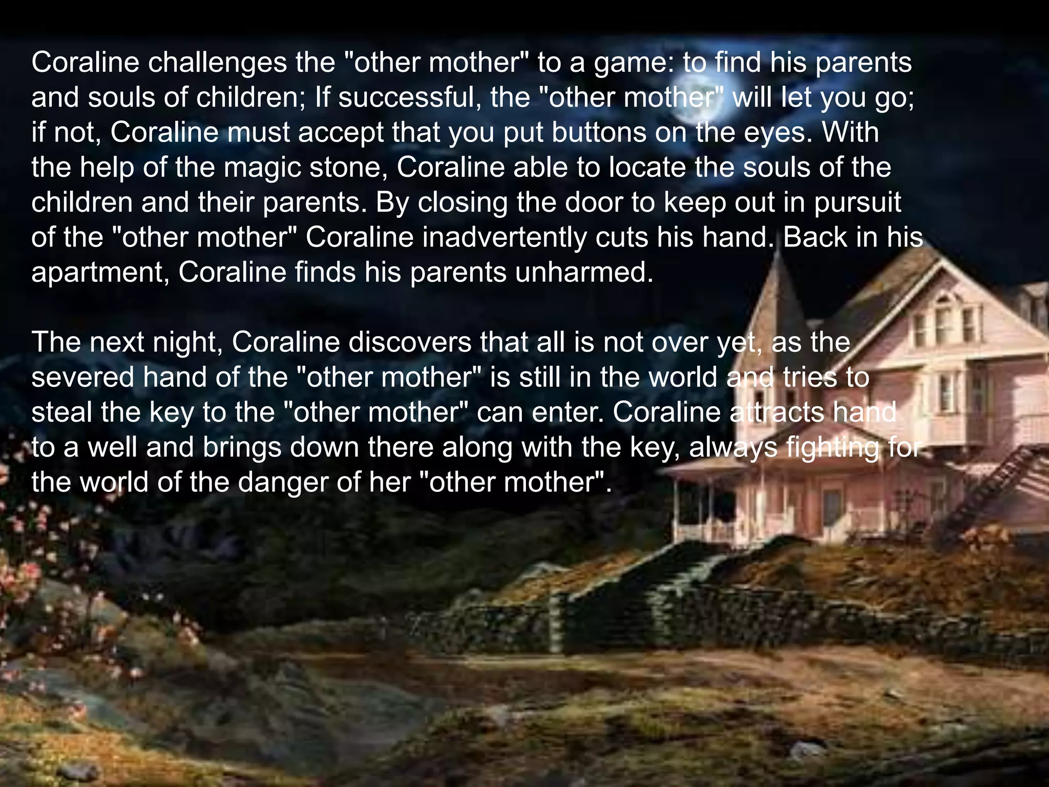 My favorite movie "Coraline" | PPTX