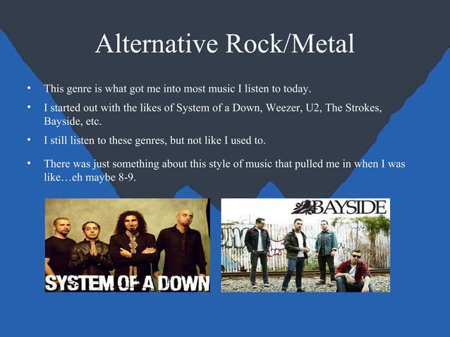 My Favorite Music Genres | PPT | Rock Music | Music