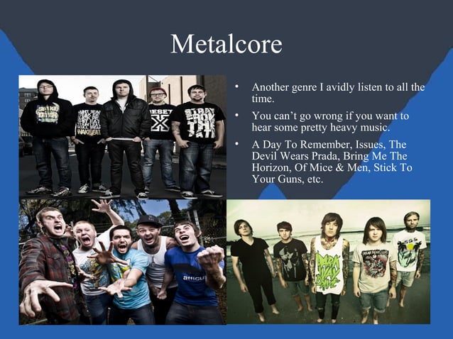 My Favorite Music Genres | PPT | Rock Music | Music