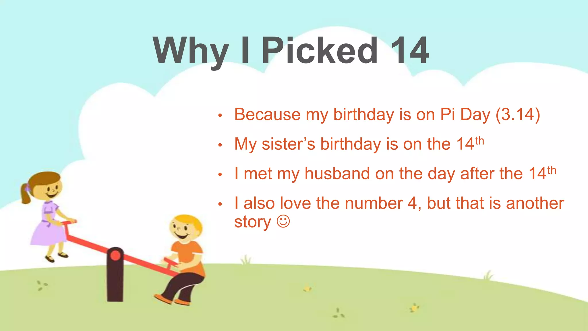 My Favorite Number | PPTX