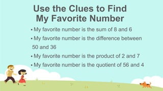 My Favorite Number | PPTX