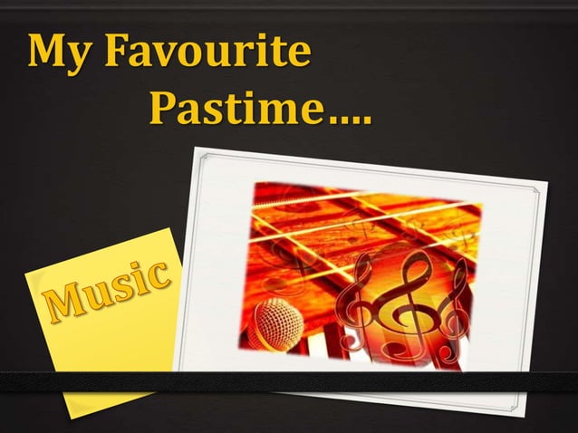 My favorite pastime | PPTX