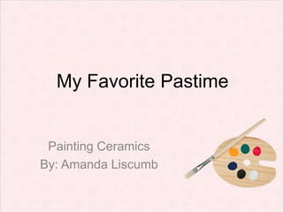 My Favorite Pastime | PPTX