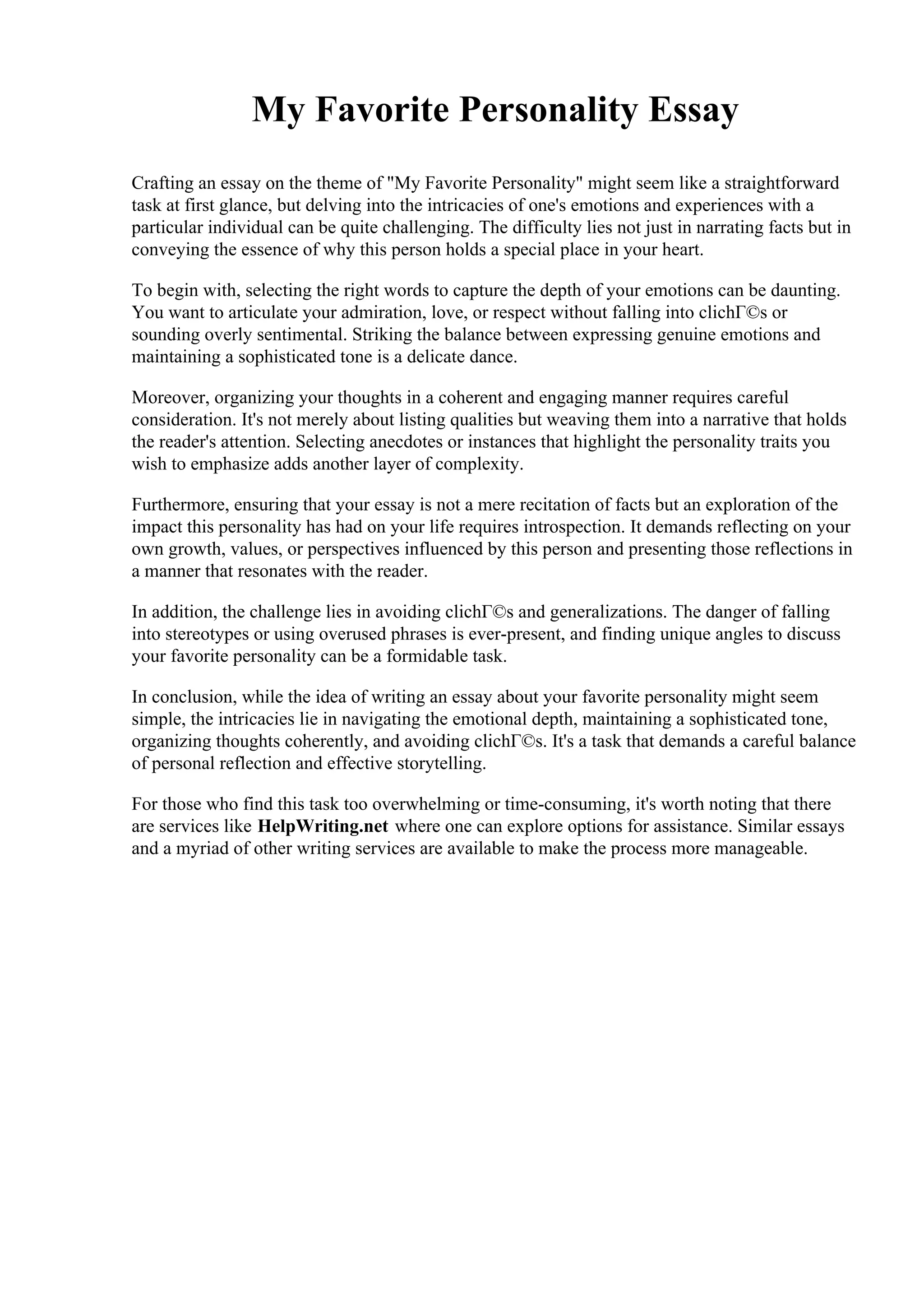 My Favorite Personality Essay.pdf