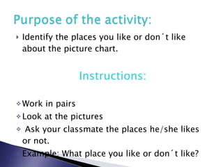 My favorite places | PPT