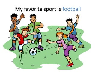 My favorite sport | PPTX