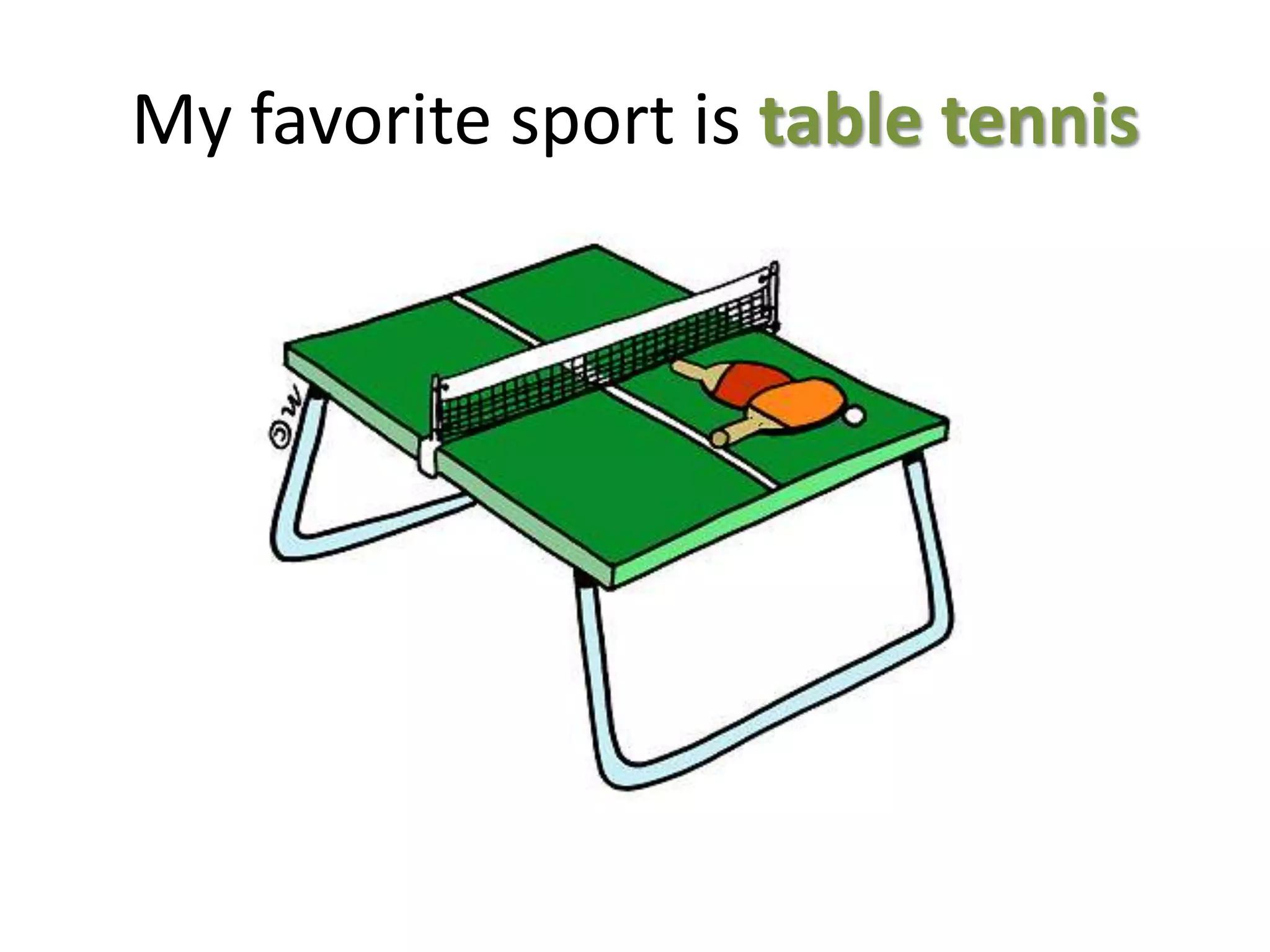 My favorite sport[1] | PPTX